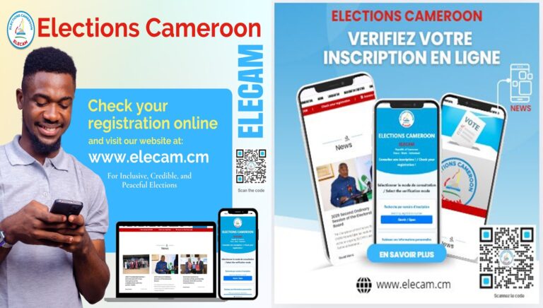 Elections au Cameroun : Le fichier électoral disponible et consultable ...